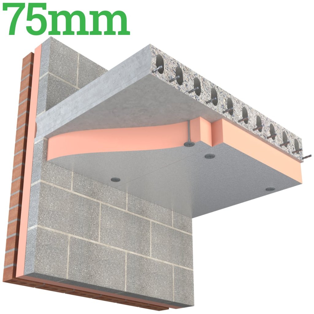75mm Unilin Safe-R SR/ST Soffit Insulation Board - Insulation Store Online