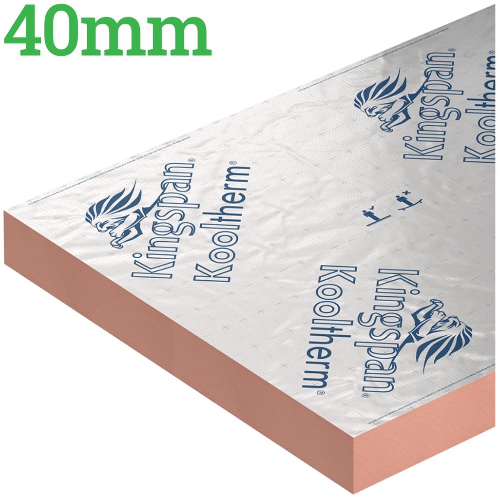 40mm Kingspan Kooltherm K108 Phenolic Cavity Board | Pack of 12 - Insulation Store Online