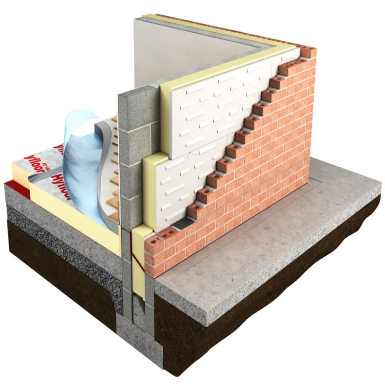 100mm Unilin ECO360/CW Partial Fill Cavity Wall PIR Insulation Board ...