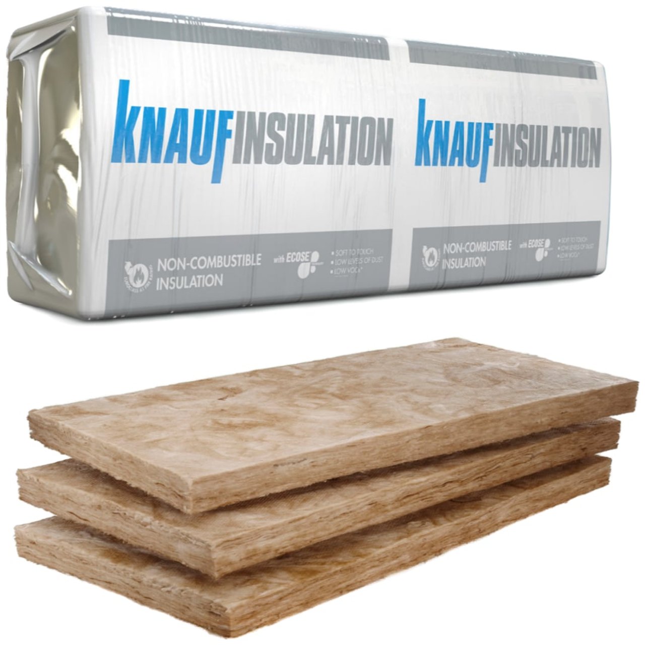 60mm Knauf Timber Frame Party Wall Slab (Pallet of 16 packs ...