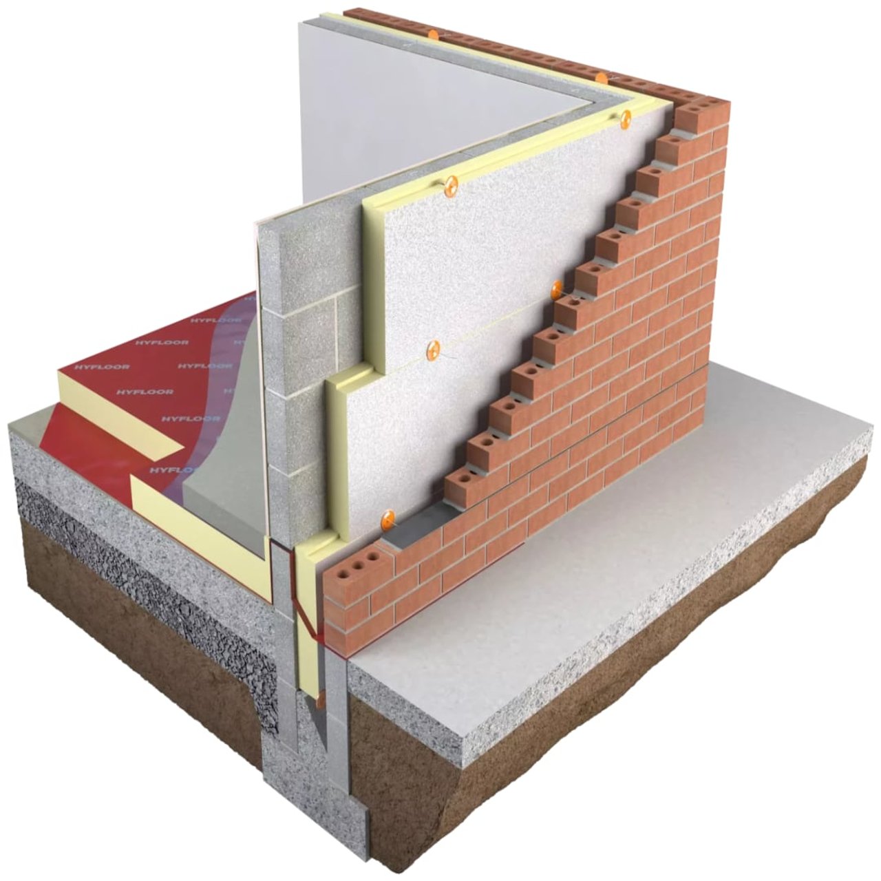 110mm Unilin ECO360/CW Partial Fill Cavity Wall PIR Insulation Board ...