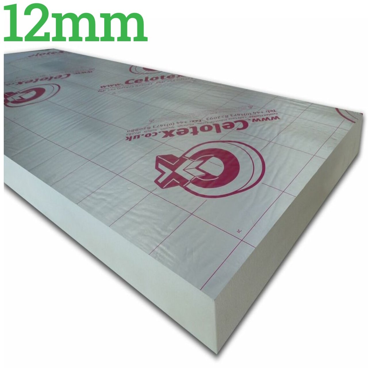 12mm Celotex TB4012 Thermal PIR Insulation Board (TB4000) - Insulation ...