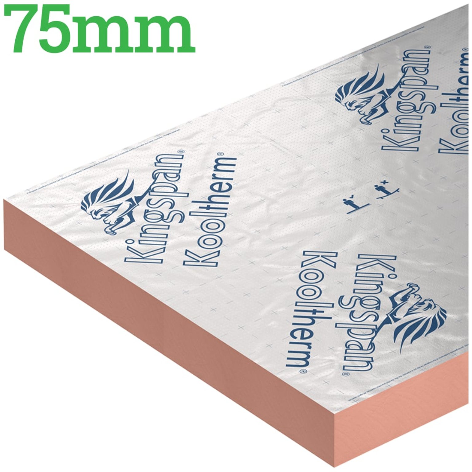 75mm Kingspan Kooltherm K107 Pitched Roof Insulation Board | Pack of 4 ...