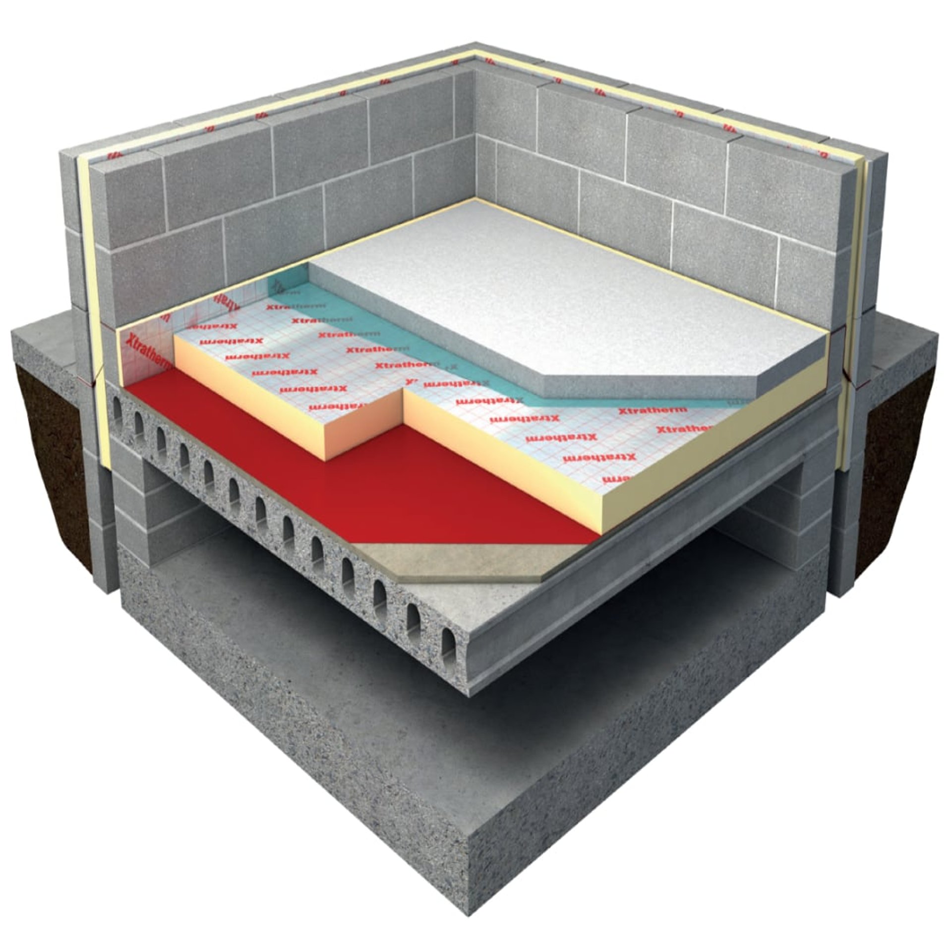 25mm Knauf Insulation Rocksilk RS45 Building Slab ( Pack of 20 ...