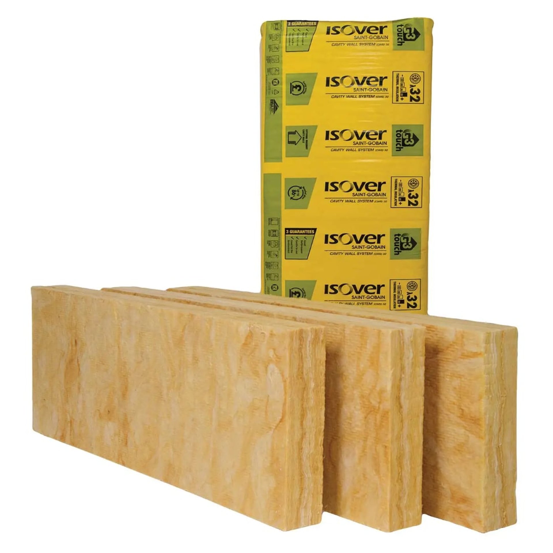 Isover Acoustic Insulation Slab / glass mineral wool - Free UK Delivery ...